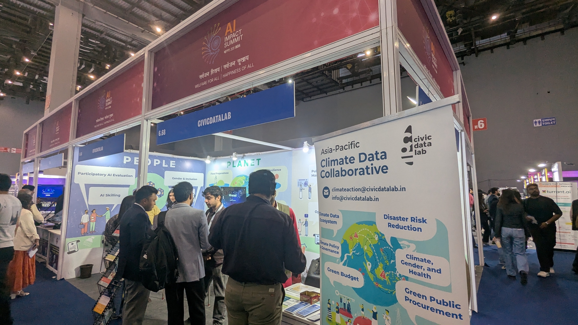 CivicDataLab Pavilion at the India AI Impact Summit 2026 - Feb, 2026 ...